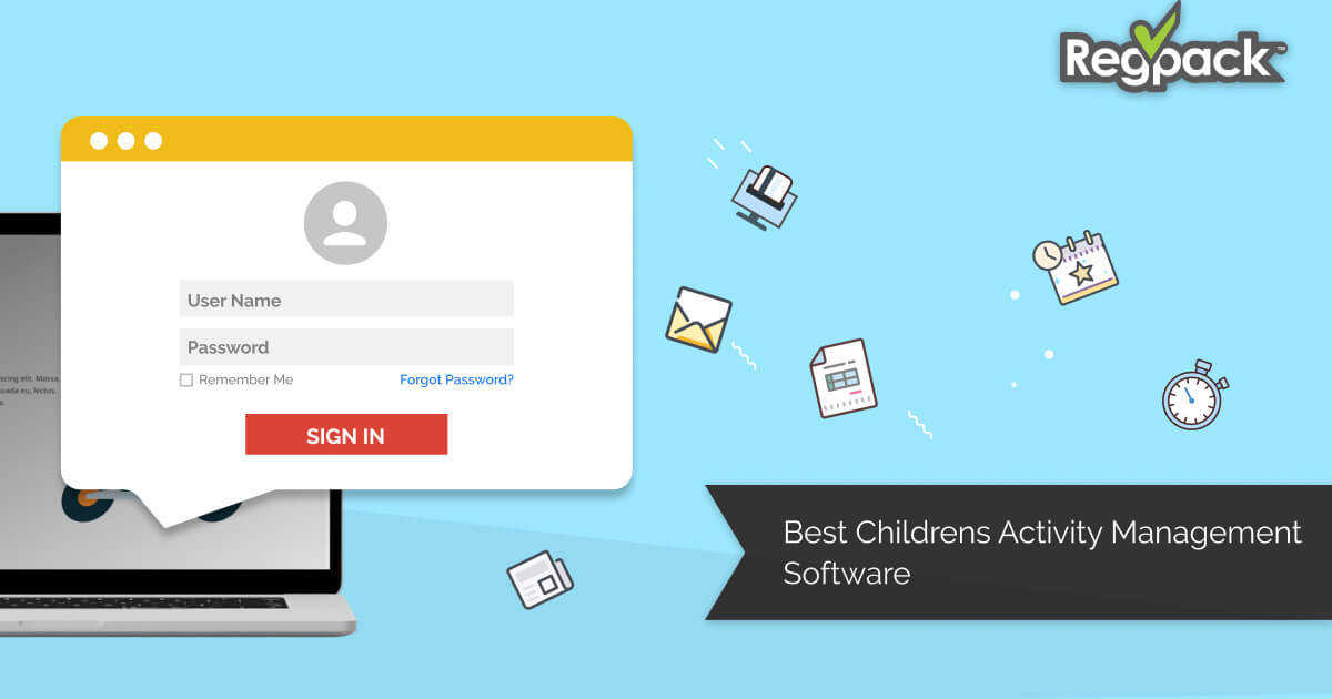 Childrens Activity Management Software: Sawyer Tools & Regpack