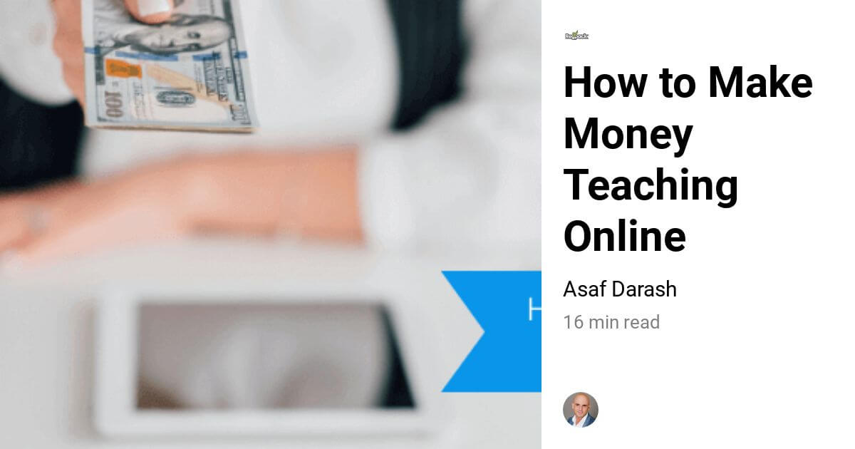 How to Make Money Teaching Online - Regpack