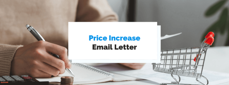 How To Write a Price Increase Email Letter And Keep Your Customers - Regpack