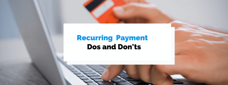 The Dos and Don'ts of Recurring Payments - Regpack