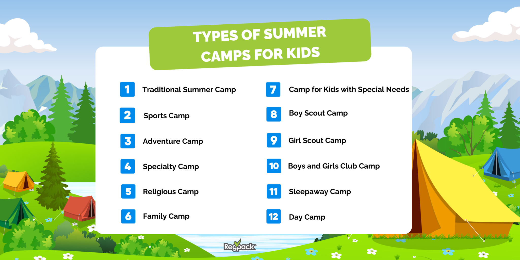 Popular Types of Summer Camps for Kids